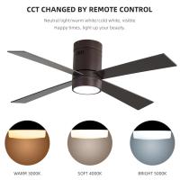 China 65W 48Inch 4  Metal Blade Modern Style Ceiling Fan for sale