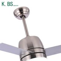 China 65W 3000K 36 Inch Ceiling Fan Light Iron 3 Blade Metal Ceiling Fan for sale