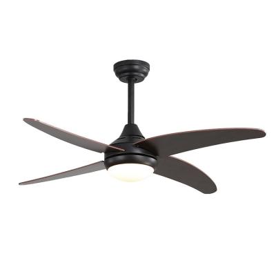 China 3000-5000K 50000Hour Iron Plywood Metal Blade Ceiling Fan Lamp Energy Saving for sale