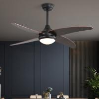 China 3000-5000K 50000Hour Iron Plywood Metal Blade Ceiling Fan Lamp Energy Saving for sale