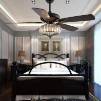 China Surface Mounting 120V 65W Industrial Ceiling Fan Light / 52 Inch 5 Blade Ceiling Fan for sale