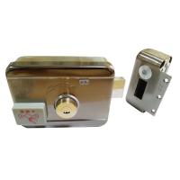 China 4x AA Batteries stainless steel Smart Fence Gate Lock Garden Gate Digital Lock for sale