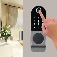 China Cylindrical Knob 38mm-70mm Smart Electronic Lock Combination Keypad Deadbolt for sale