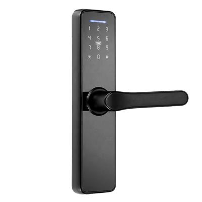 China Bedroom 30mm-70mm Smart Key Electronic Lock For Wooden Door Single Double Cylinder for sale