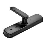 China App Double Sided Fingerprint Lock For Iron Gate Silver Black for sale
