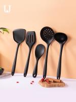 China LFGB Eec 7 Piece Silicone Cooking Set / Silicone Kitchen Utensils Set for sale