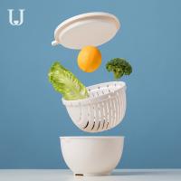 China Sustainable LFGB Silicone Kitchenware Products Vegetable Colander Strainer for sale