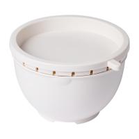 China Sustainable LFGB Silicone Kitchenware Products Vegetable Colander Strainer for sale