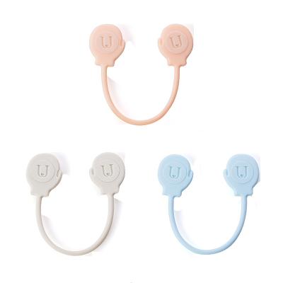 China Multifunctional 112mm Silicone Kitchenware Products Magnetic Strap For Food Sealing Storage for sale