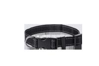 China Eco Friendly OEM ODM Custom Classic Nylon Pet Collar With Plastic Buckle for sale