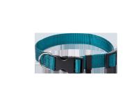 China Eco Friendly OEM ODM Custom Classic Nylon Pet Collar With Plastic Buckle for sale