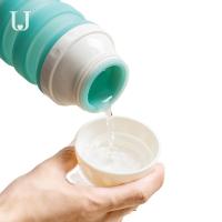 China Outdoor Silicone 570ml Pet Products Foldable Dog Drinking Cup for sale