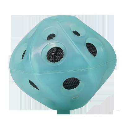 China Safety NTPE TPR Pet Products Wobble Wag Giggle Ball Dog Toy for sale