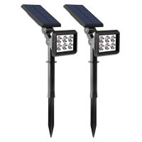 China IP65 3.7V 2200MAH LED Solar Landscape Light 300 lumen solar path lights for sale
