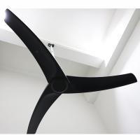 China Black/Nickel Solid Wood Ceiling Fan 60 Inch Remote Control  Home/comercial Used for sale