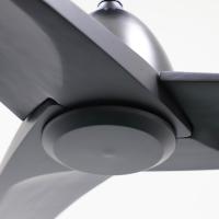 China Black/Nickel Solid Wood Ceiling Fan 60 Inch Remote Control  Home/comercial Used for sale