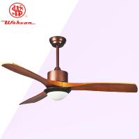 China Dc Motor 3 Ploywood Blades Indoor Modern Dimmable Led Ceiling Fan for sale