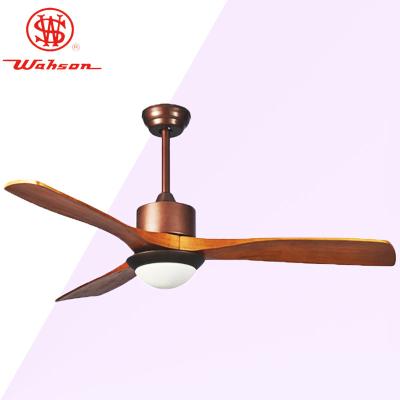 China Dc Motor 3 Ploywood Blades Indoor Modern Dimmable Led Ceiling Fan for sale