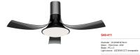 China Stylish 48 Inch Remote Dimming LED DC Fan Reversible Ceiling Fan Timer Air Cooling for sale