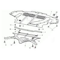 China Bentley Continental Flying Spur Sound Baffle Panels Boards 3W0825249 2006 2012 for sale
