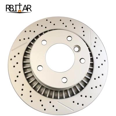 China 4634230112 Mercedes Benz Brake Disc Rear Sets Standard Size for sale