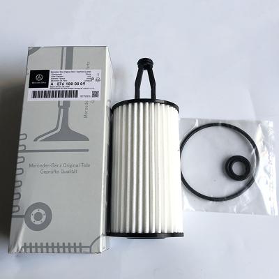 China White A2761800009 Car Engine Oil Filter For Mercedes Benz for sale