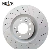 China OEM 4634210712 Cross-Drilled Brake Disc For Mercedes-Benz W463 2003-2018 for sale