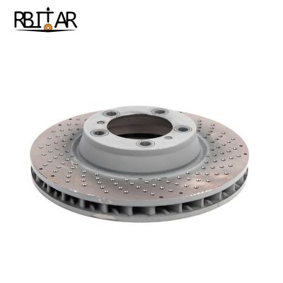 China Car Front Left Brake Disc Rotor Sets For Porsche Oem 99635140902 for sale