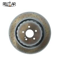 China 2214230812 Auto Rear Brake Disc Rotor For Mercedes Benz W221 for sale
