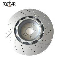 China Benz X166 Front Brake Disc A1664210512 1664210512 1644210712 for sale