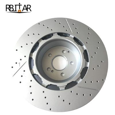 China Benz X166 Front Brake Disc A1664210512 1664210512 1644210712 for sale