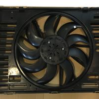 China 971121203E Automobile Spare Parts Porsche Radiator Cooling Fan Assembly for sale