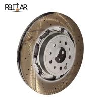 China Maserati Automobile Spare Parts Car Disc Brake Rotors 257141 for sale