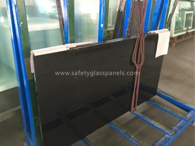 China 3 - 5 MM Toughened Frameless Tempered Glass Fence Panels Resist Shock / Burglary for sale