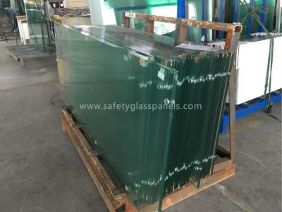 China Horizontal Flat  Tempered Safety Glass Furniture Decorative Glass Panels for sale