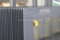 China Reflective SGP Glass Laminated Insulated Glass Curtain Wall with Light Bronze for sale