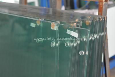 China Shattered Thermally Tempered Glass Window Film Annealed Glass , High Strength for sale