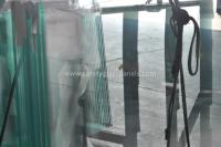 China Fencing French Green Laminated Security Glass With High Temperature for sale