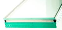 China Purple 10mm Green House Laminated Glass Uv Protection , Sound Insulated for sale