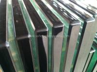 China Heat Strengthened 10mm PVB Laminated Glass Interior Doors Safety Glass Film for sale
