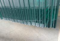 China Clear Laminated Safety Glass Railing With Polished Edge , High Impact-Resistant for sale