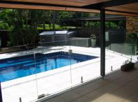 China High Security Decorative Glass Pool Fencing With Australian Standard / CE for sale