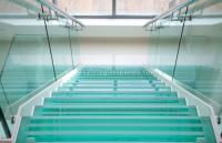 China Outdoor Low-Iron 15mm Balustrade Glass Canopies For Houses for sale