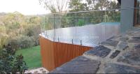 China High Strength Security Toughened Glass Balustrades And Handrails for sale