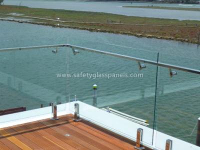 China Custom Colored Balustrade Glass Balcony Railing 6mm 8mm 10mm 12mm for sale