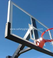 China Custom Printed  Basketball Backboard  ,Tempered Glass Basketball System for sale