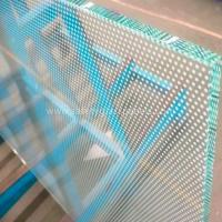 China Custom Silkscreen Printed Glass 3mm 4mm 5mm 6mm 8mm For Kitchen / Bathroom for sale