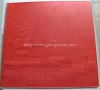 China Monolithic Building Decoration Silk Screen Ceramic Printed Glass Partition 10mm 12mm for sale