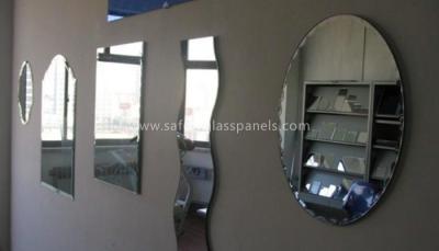 China Aluminum 8mm Colored Silver Backed Mirror Glass Decoration and Furniture for sale