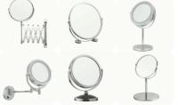 China Round Beveled Solar Silver Decorative Coating For Glass / Sliding Door Mirror for sale